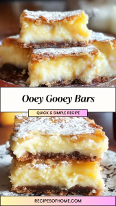 Ooey gooey butter bars